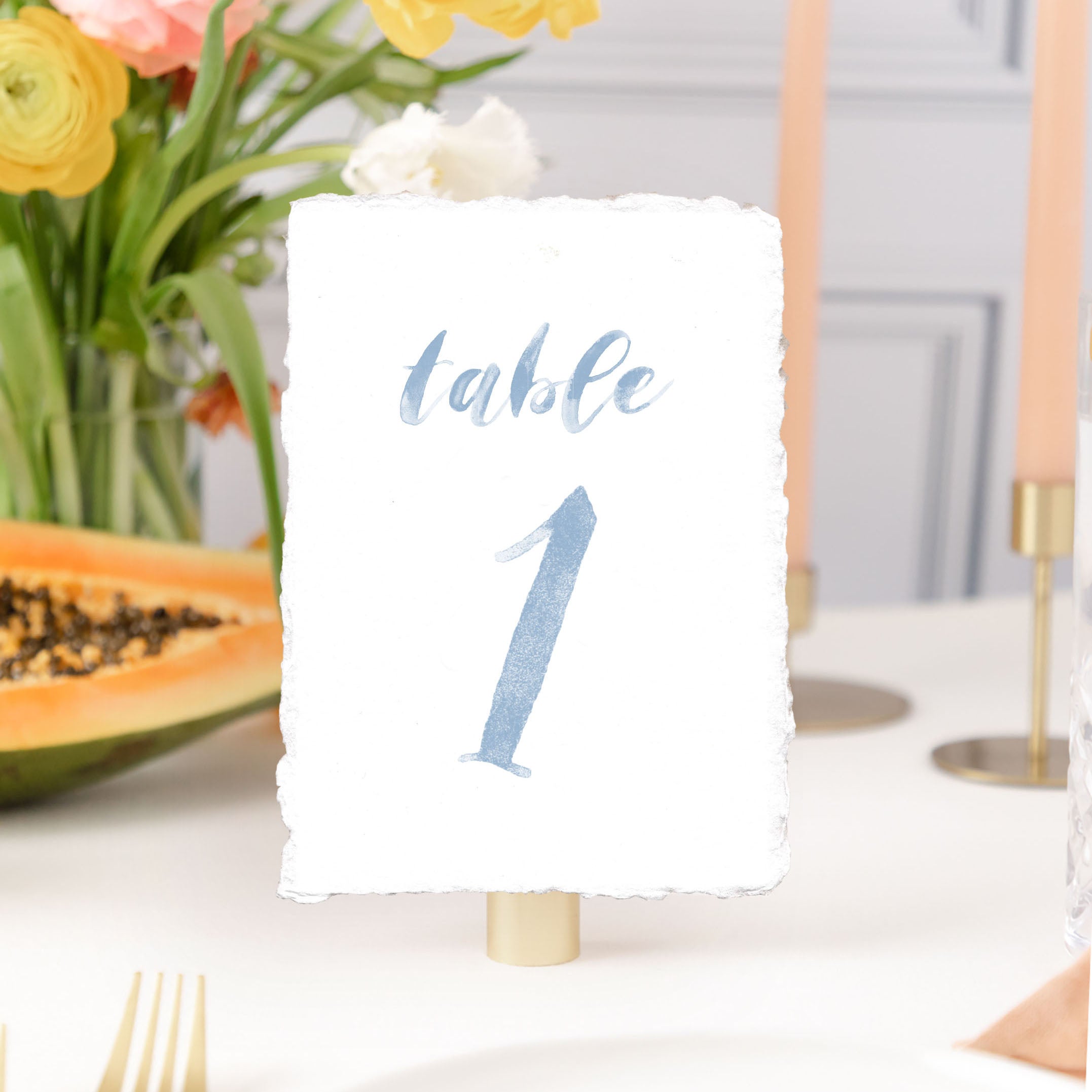 Table Numbers – Cotton & Bow