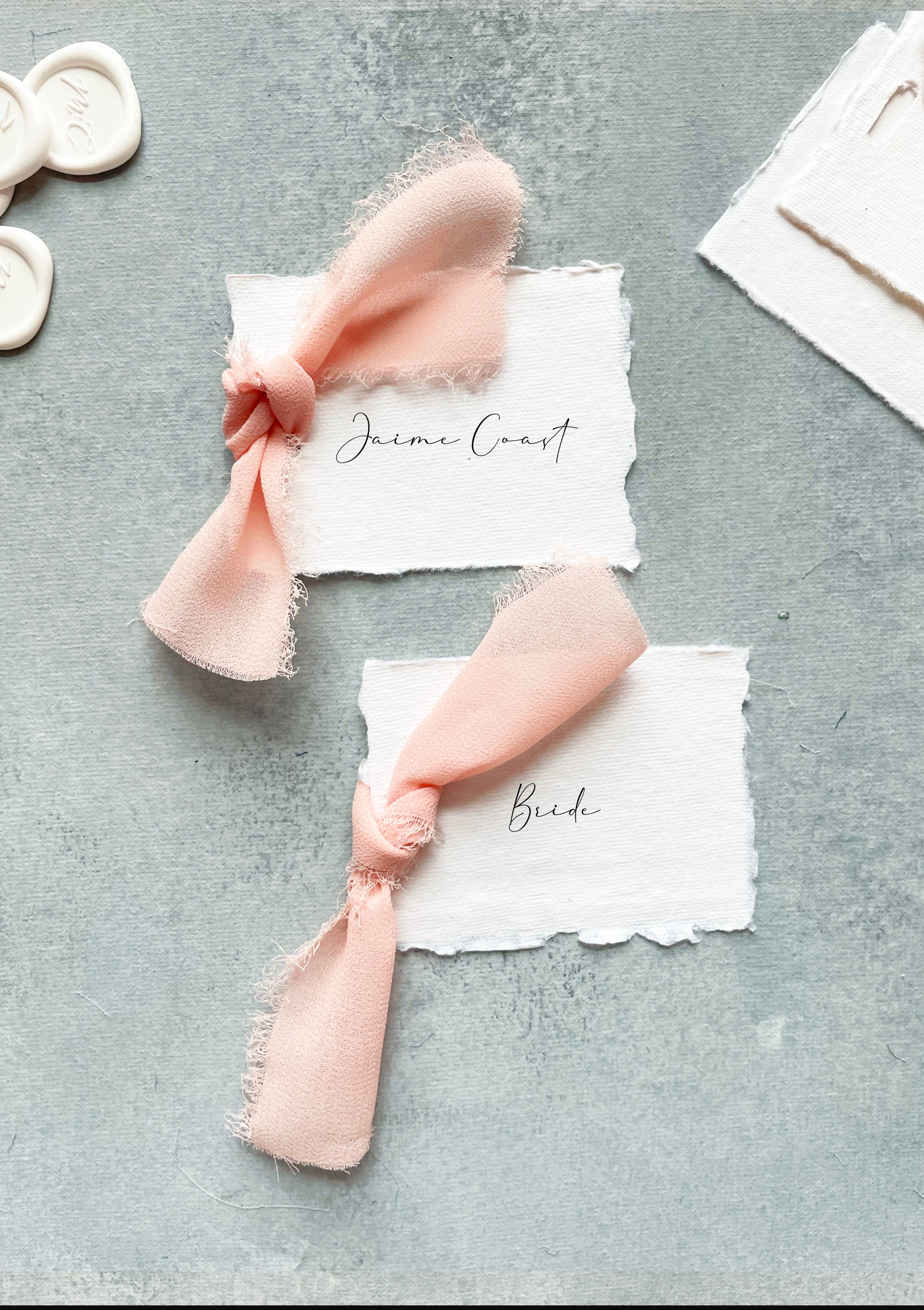 Place Cards – Cotton & Bow